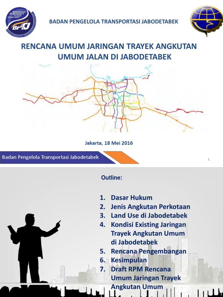 Rencana Jaringan Trayek Angkutan Umum | PDF