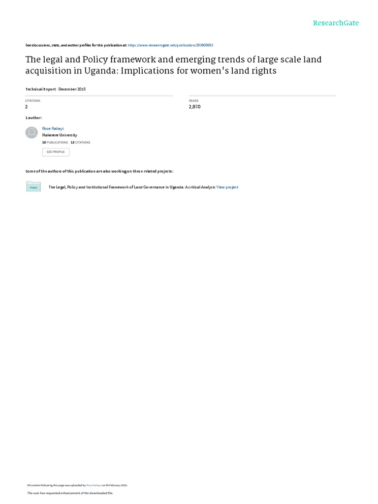 CBR Land Report | PDF | Leasehold Estate | Lease