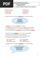 Classes e Subclasses de Palavras | PDF | Linguística | Gramática