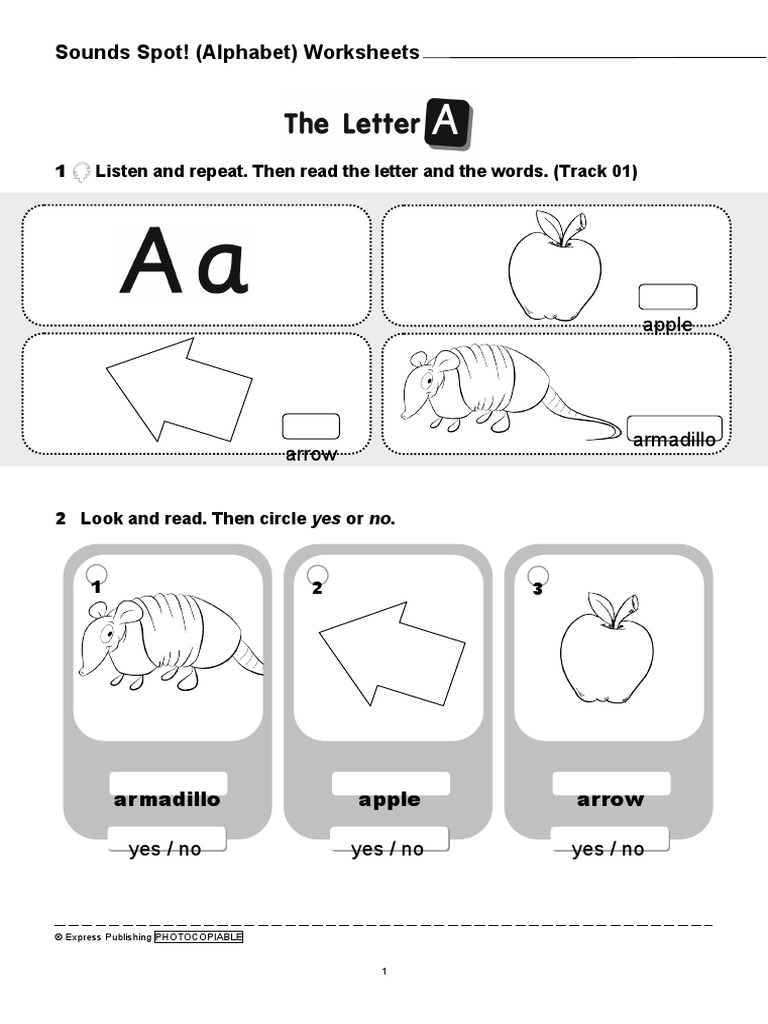 05 Smiles 1 Sounds Spot | PDF | Alphabet