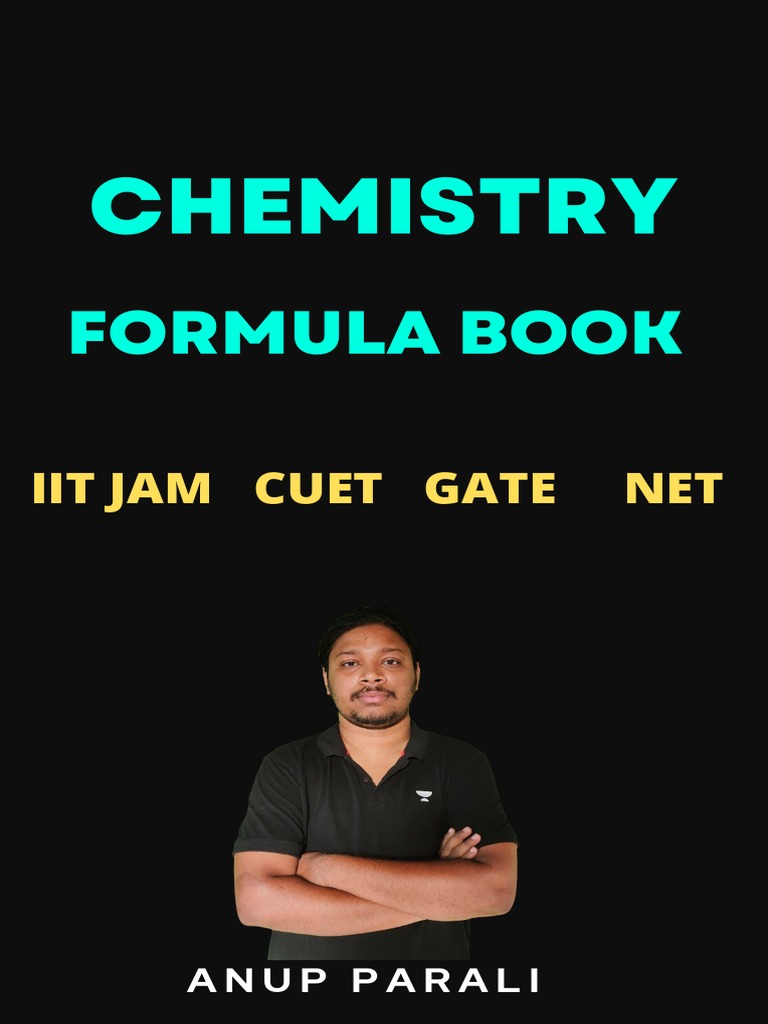 Jam Formula Booklet | PDF | Atomic Orbital | Electrochemistry
