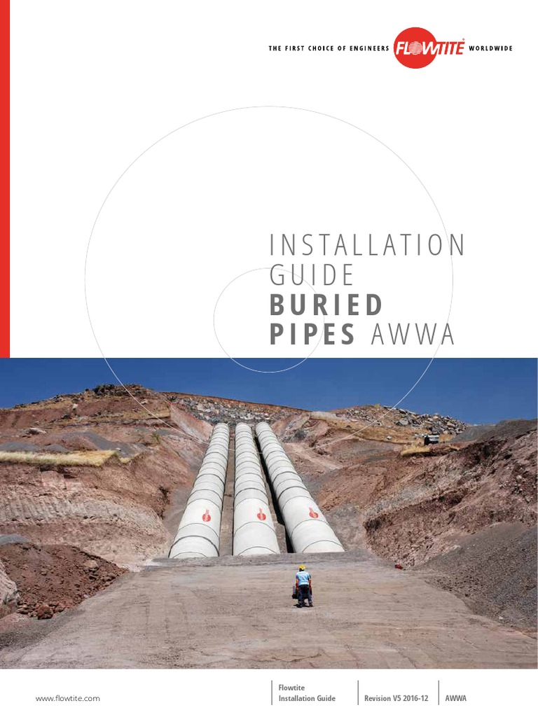 Flowtite Buried Pipe Installation Guide | PDF | Pipe (Fluid Conveyance ...