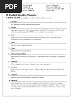 MOP (Method of Procedure) | PDF | Business | Technology & Engineering