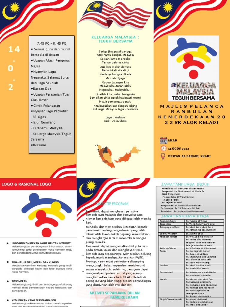 Pamplet Pelancaran Bulan Kemerdekaan Skadi | PDF