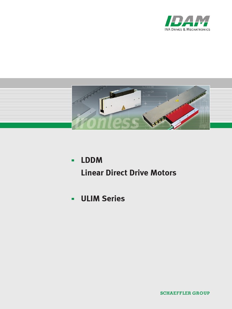 LDDM Linear Direct Drive Motors. ULIM Series | PDF | Electric Motor ...
