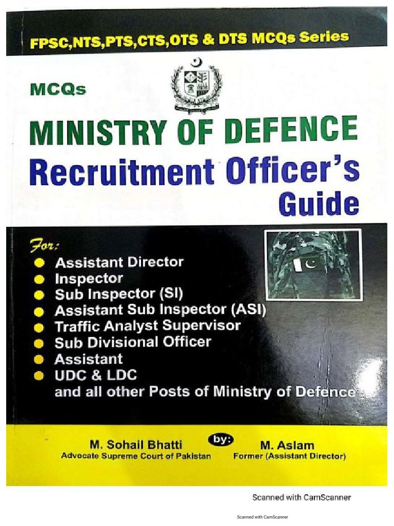 MOD Guide by Sohail Bhatti 22 | PDF