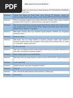 Block Note Dan Lembar Pesan Telepon | PDF