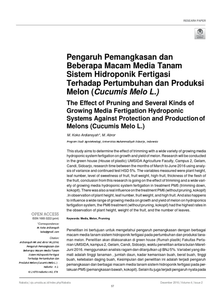 578-Article Text-9120-1-10-20210603 | PDF | Fruit | Botany