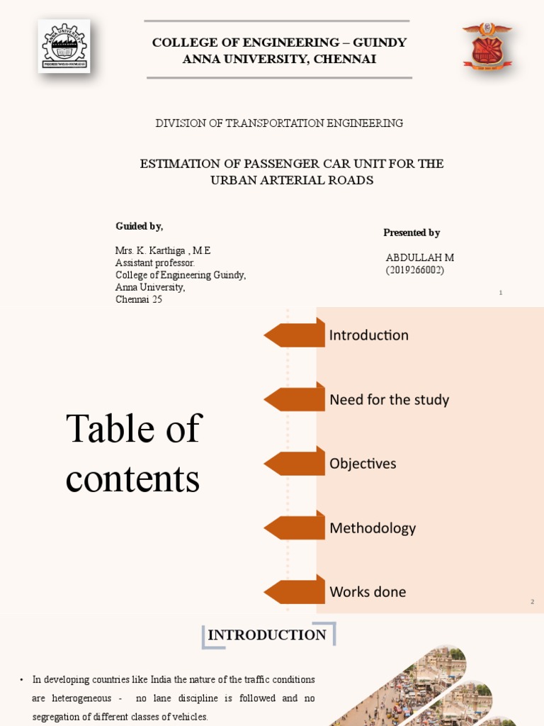 Phase 2 Final Viva | PDF | Traffic | Lane