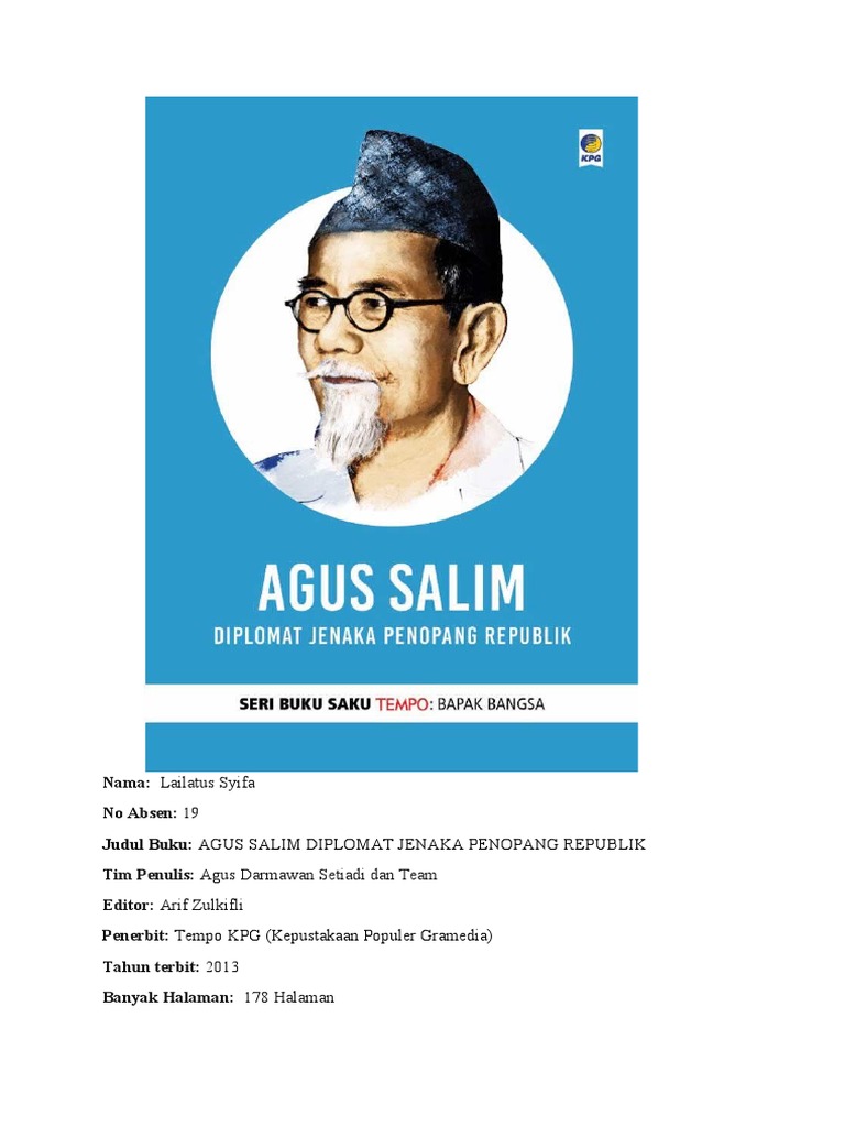 Resensi Buku Agus Salim Sang Diplomat Jenaka | PDF
