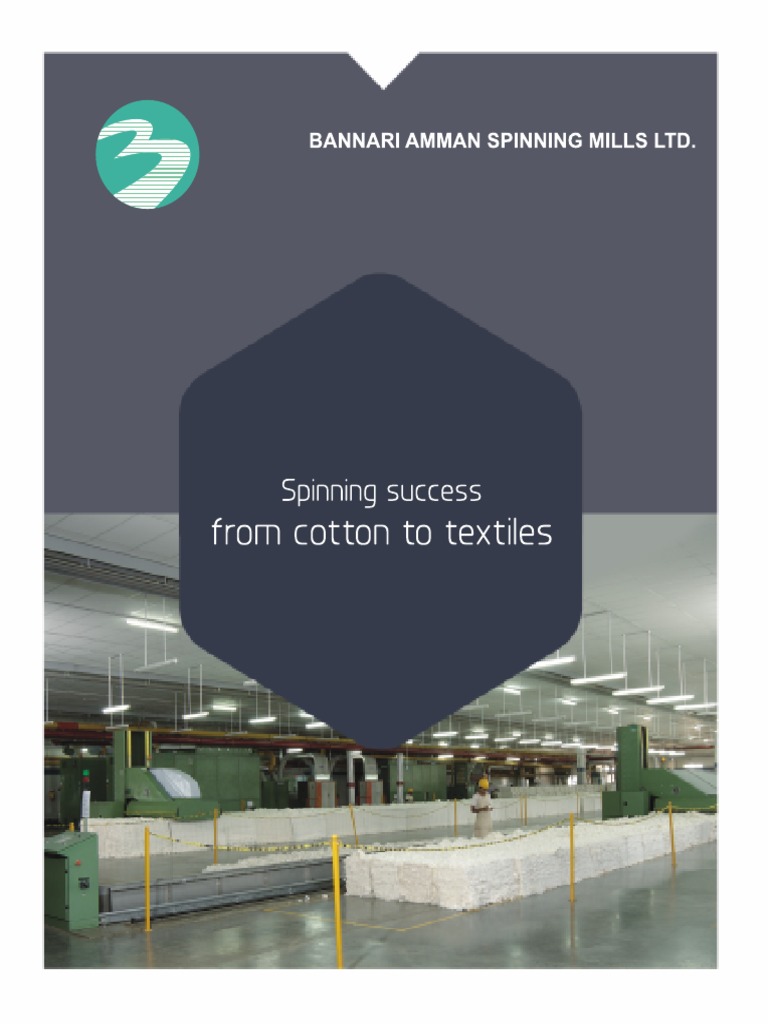 Bannari Mills - Company Profile | PDF