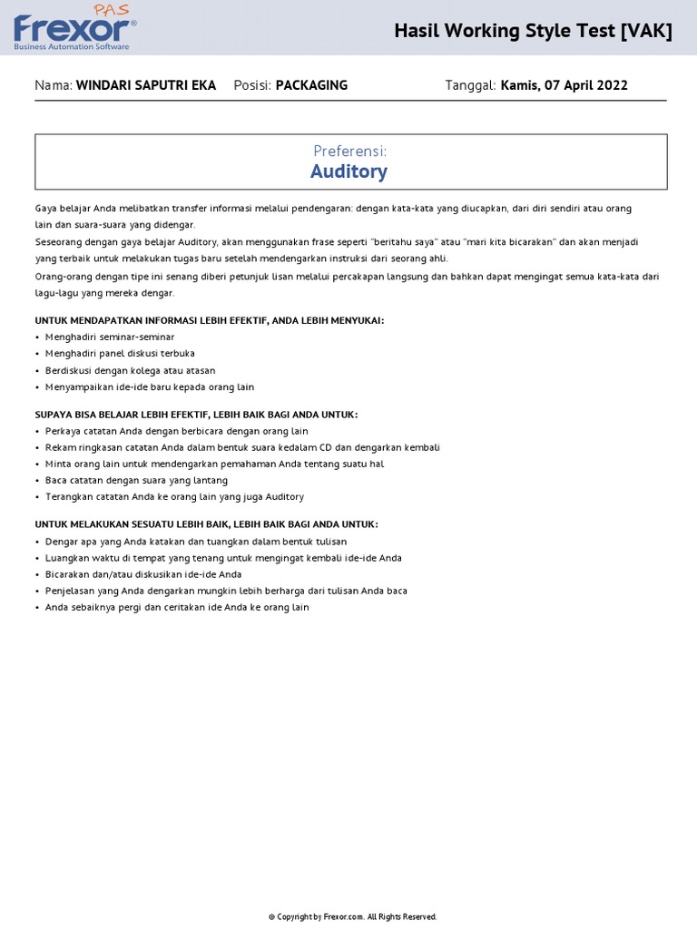 Hasil Vak 2022-04-07 Packaging Windari Saputri Eka | PDF