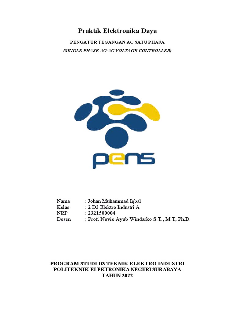 Single Phase Ac Ac Voltage Controller Characterization And Performance 9599