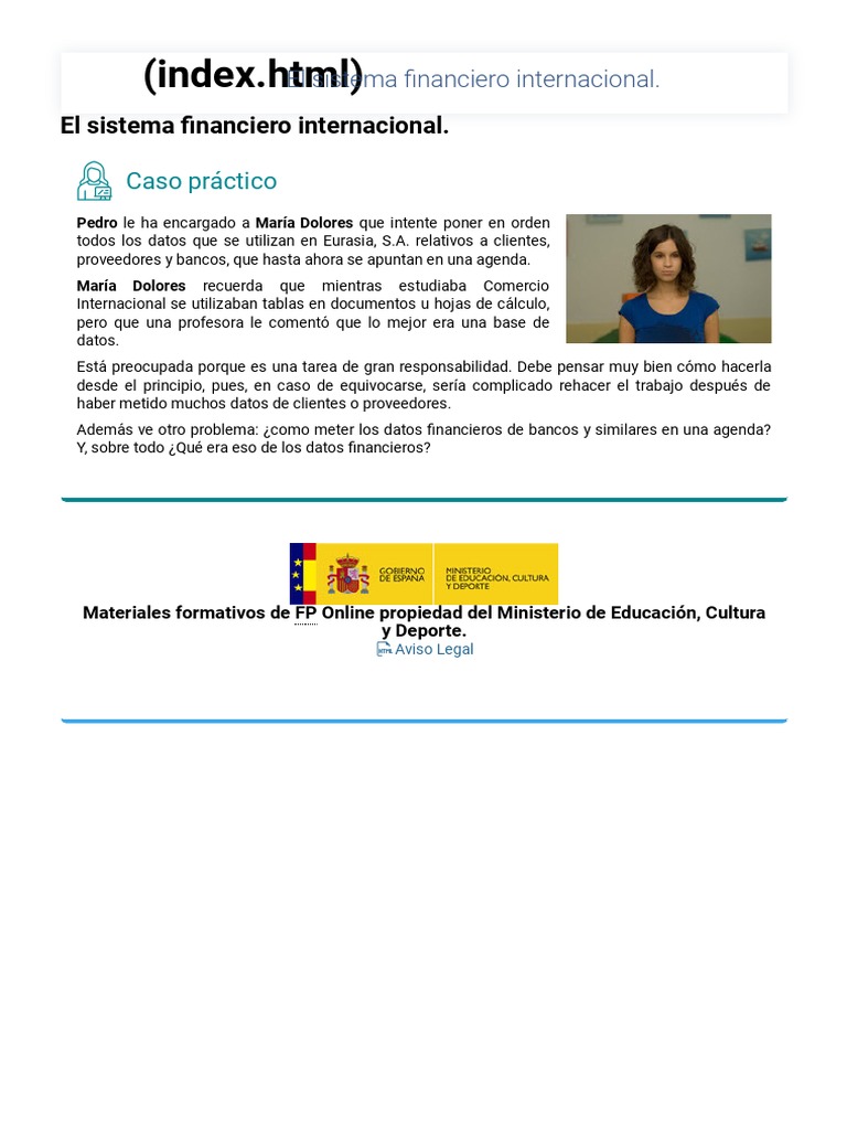 El Sistema Financiero Internacional | PDF | Mercado de divisas | Unión ...