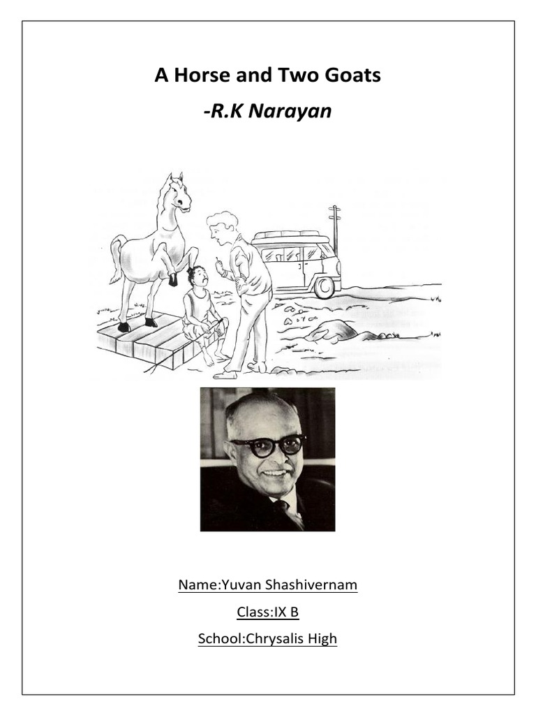 A Horse and Two Goats | PDF