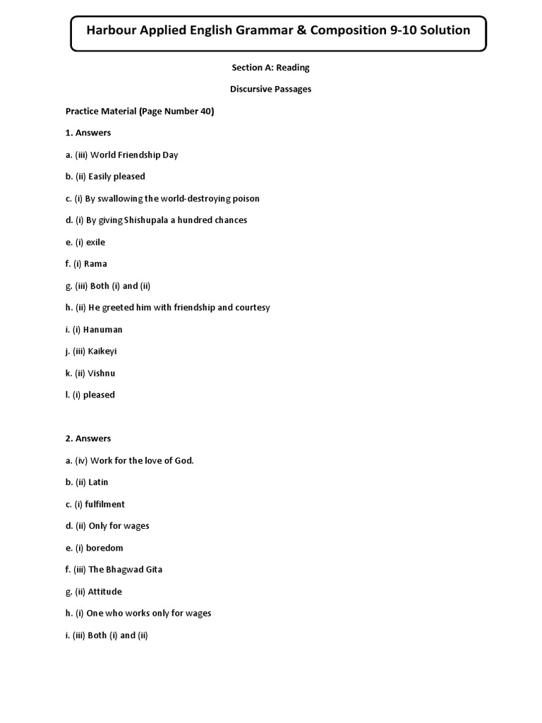 Applied English 9 10 Solutions 1 - Harbourpress | PDF | Pollution ...