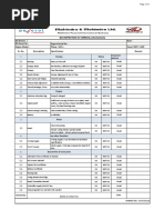Deviation List & Form | PDF