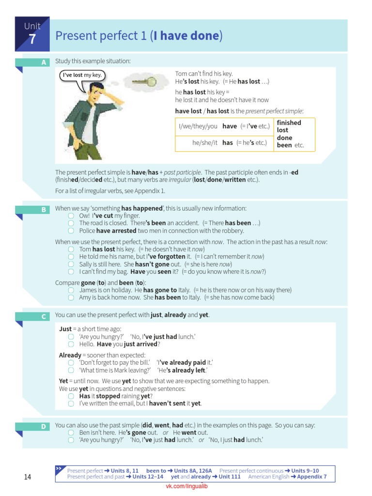 Present Perfect Present Perfect Continuous | PDF