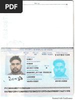 Passport Front Page | PDF