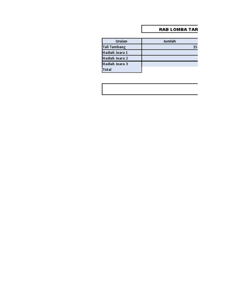 Rab Lomba Tarik Tambang Salinan Salinan | PDF