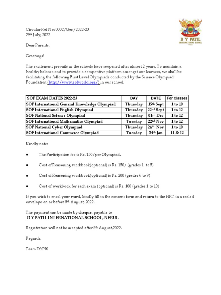 Circular - Sof | PDF