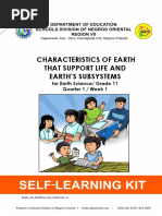 Earth and Life Science Melcs | PDF | Earth Sciences | Geology