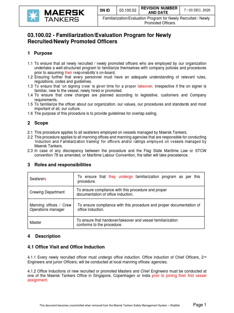 Officer Familiarization Program Guide | PDF | Regulatory Compliance
