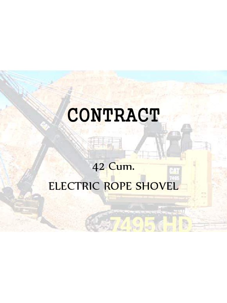 42m3 Shovel | PDF