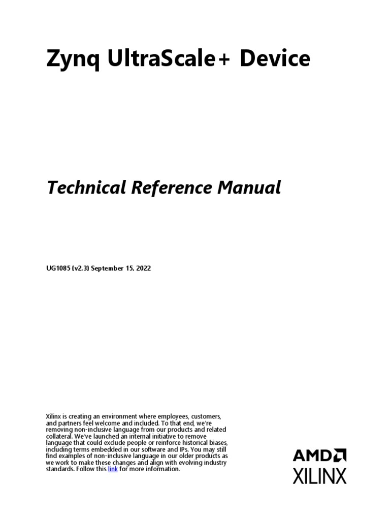 Ug1085 Zynq Ultrascale TRM | PDF | System On A Chip | Computer Science