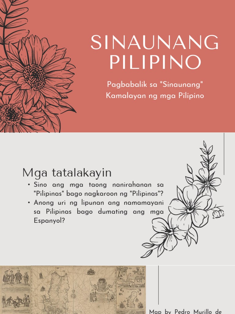 4 - Sinaunang Pilipino - Pagbabalik Sa Sinaunang Kamalayan NG Mga ...