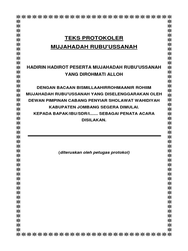 Teks Protokoler | PDF