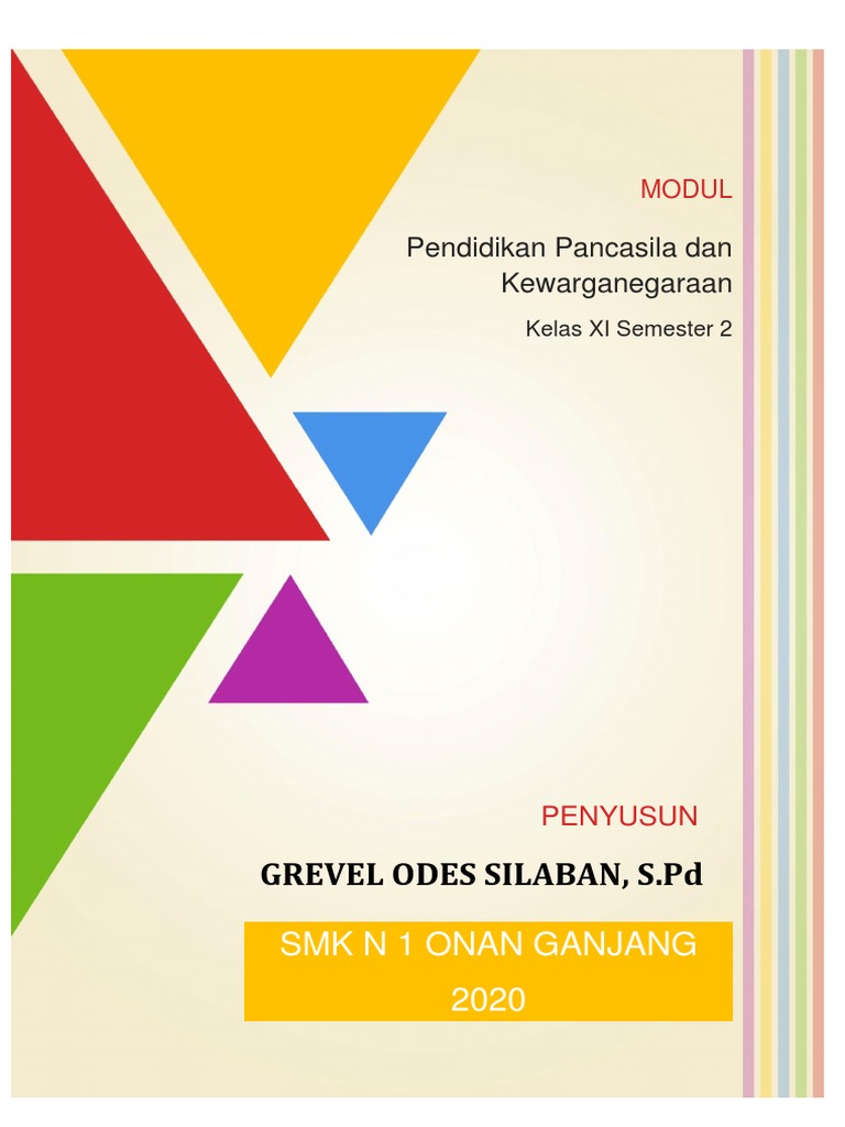 MODUL PPKN SMK SEMESTER 2 KD 3.5 | PDF