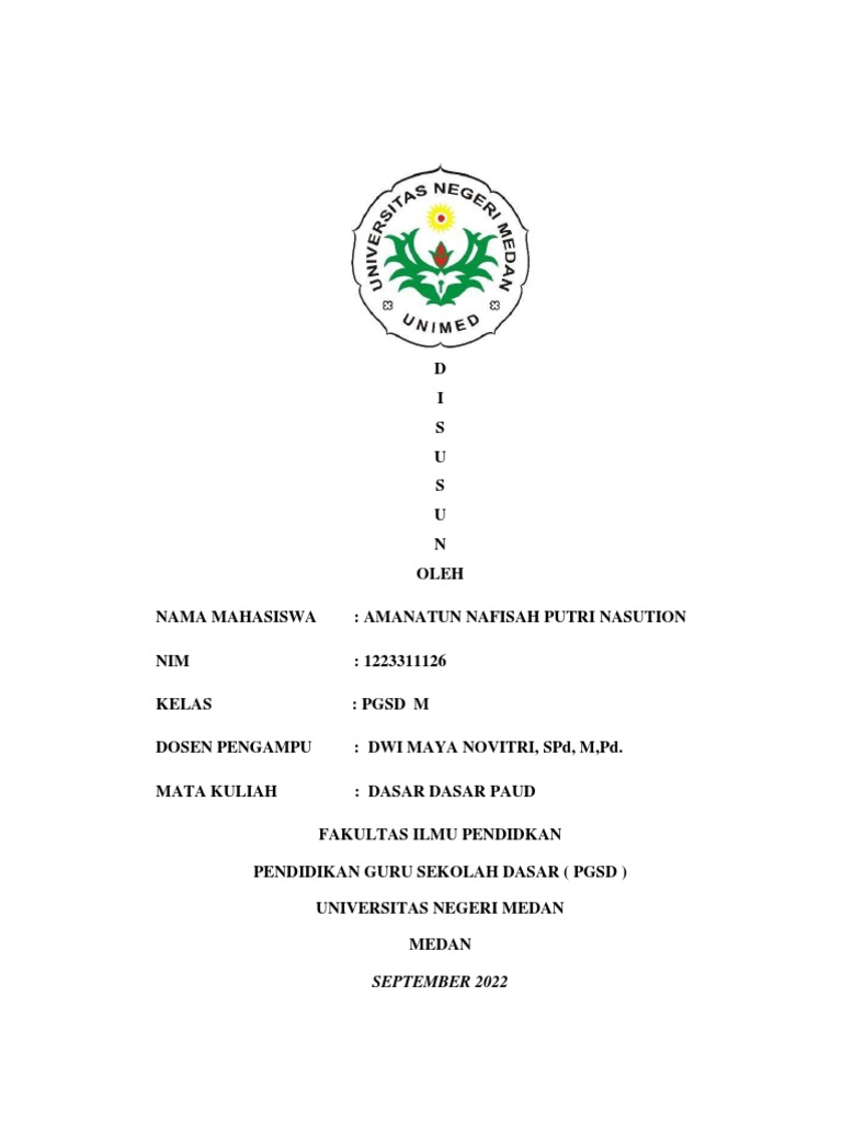 Critical Book Report Dasar PAUD | PDF | Pengembangan Diri | Sains ...