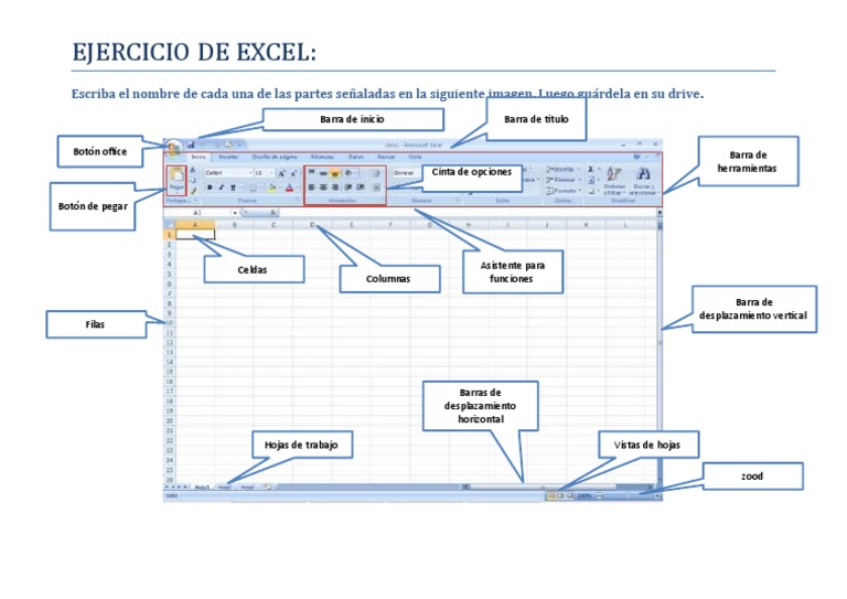 Partes de Excel | PDF