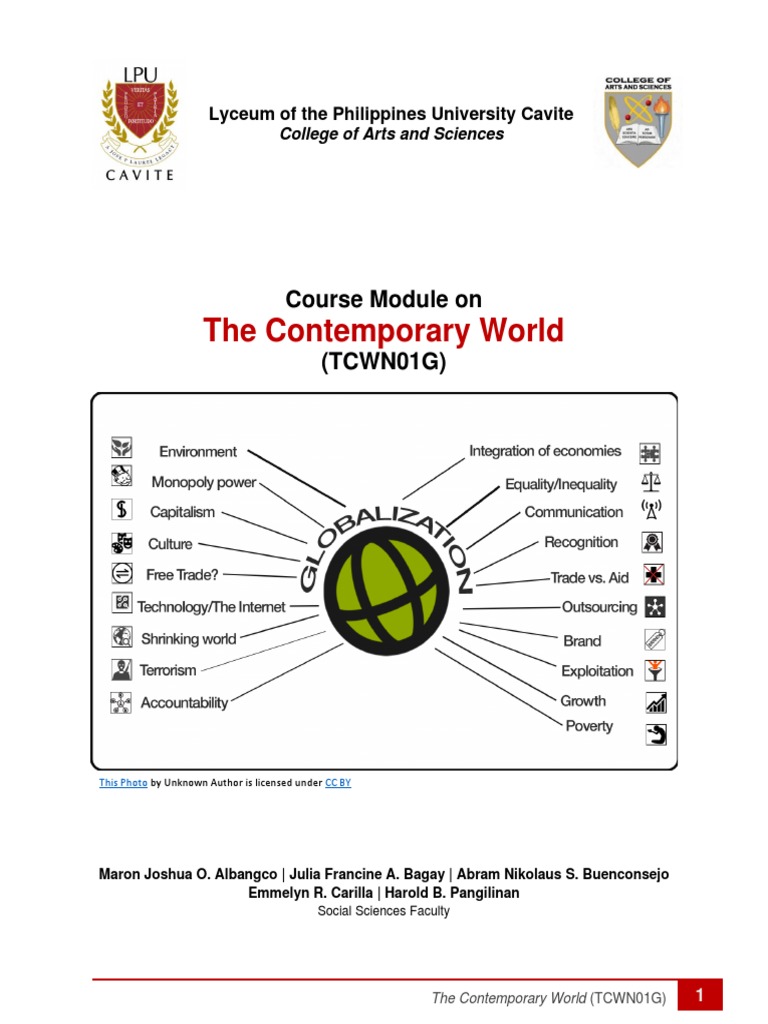 Revised TCW Course Module | PDF | World Trade Organization | Globalization