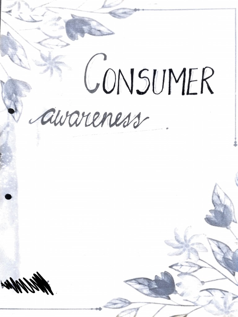 Consumer Awareness | PDF