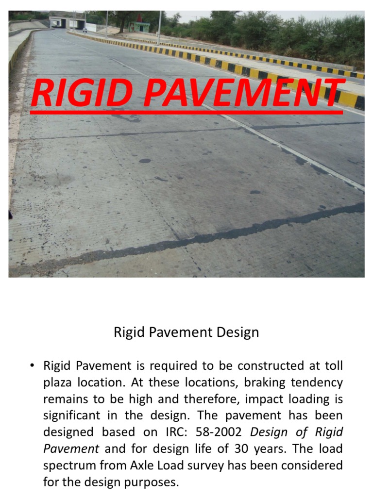 Rigid Pavement Design as per IRC | PDF | Technology & Engineering