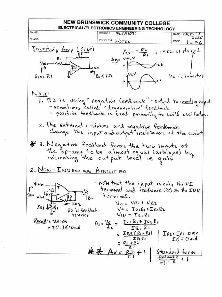 Linear Circuits Lecture Notes 3 | PDF