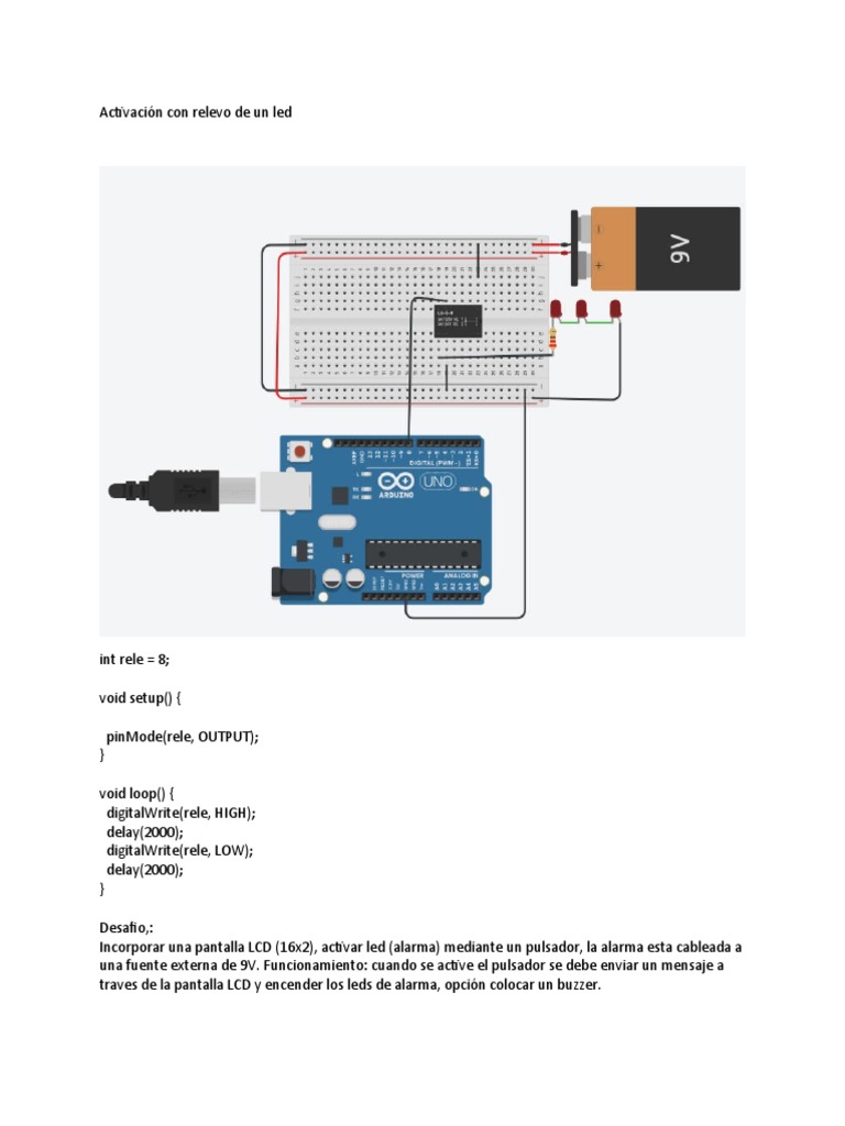 Ejercicios Arduino 2 | PDF | Estructura de datos de matriz | Contraseña Ejercicios Arduino 2 | PDF | Estructura de datos de matriz | Contraseña