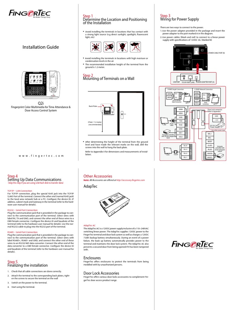 IG Q2i | PDF | Electrical Connector | Computer Network