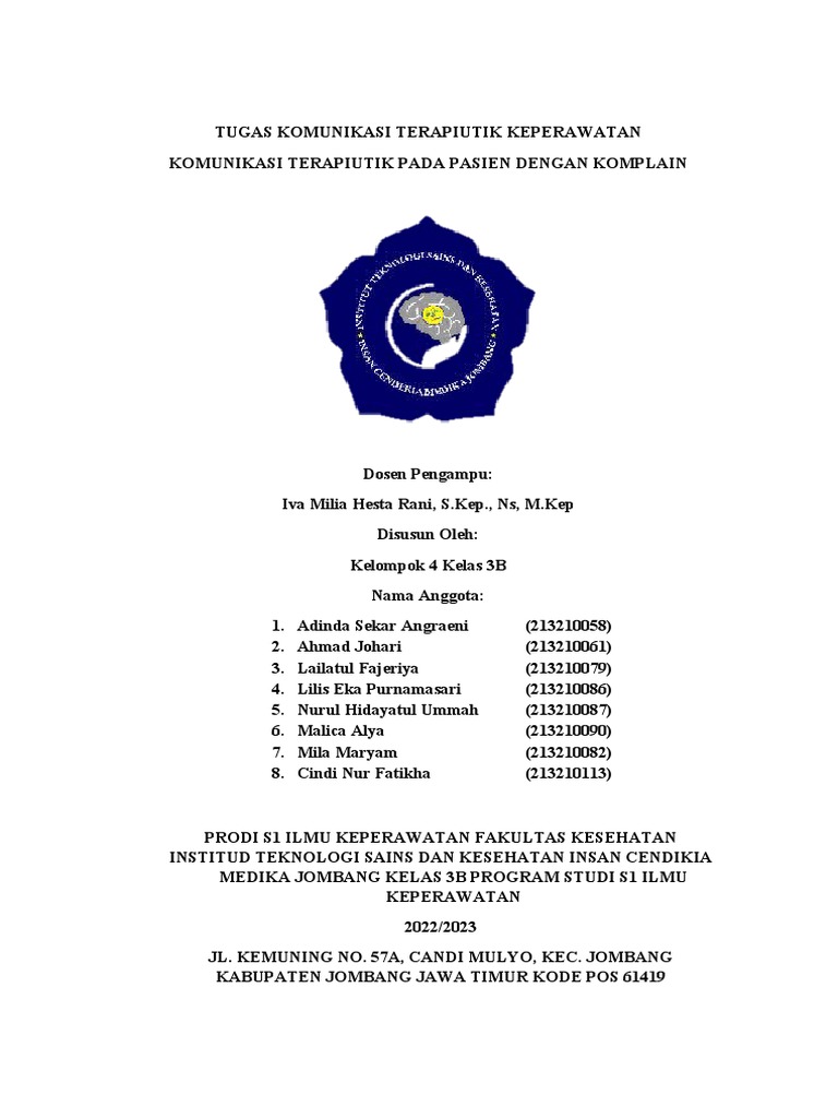 Skenario Pasien Komplain-2 | PDF