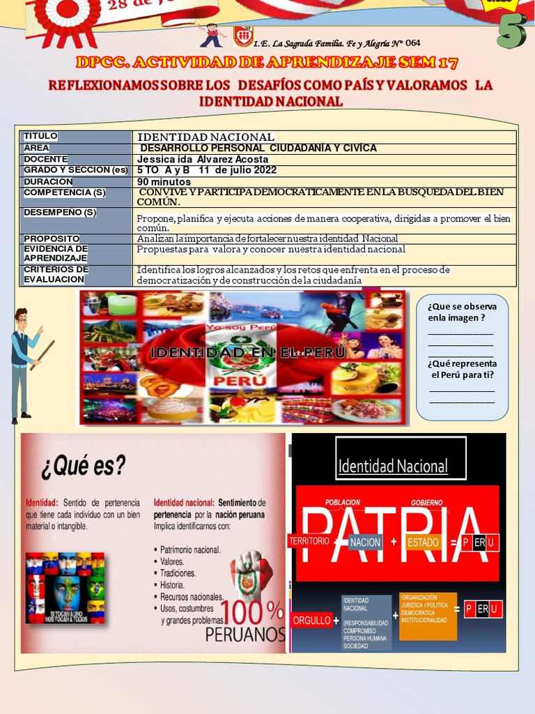 Clase Sem 17 DPCC 5° | PDF | Evaluación | Cognición