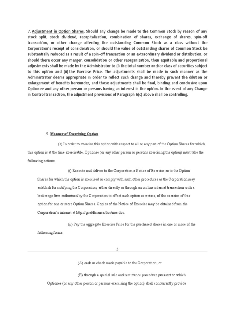 Stocks | PDF | Stocks | Option (Finance)