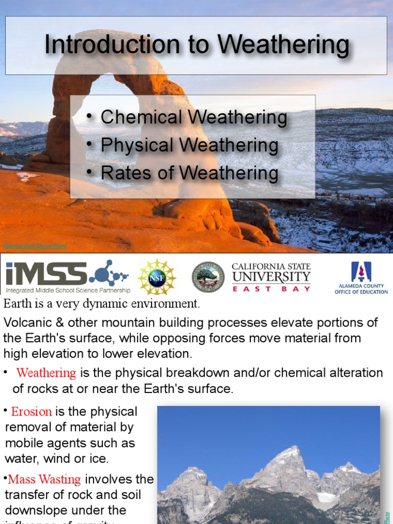 Weathering | PDF | Weathering | Rock (Geology)