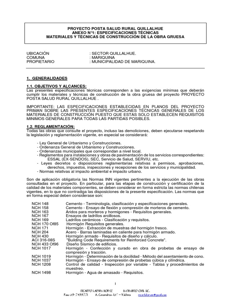 02A EETT Obra Gruesa | PDF | Hormigón | Albañilería