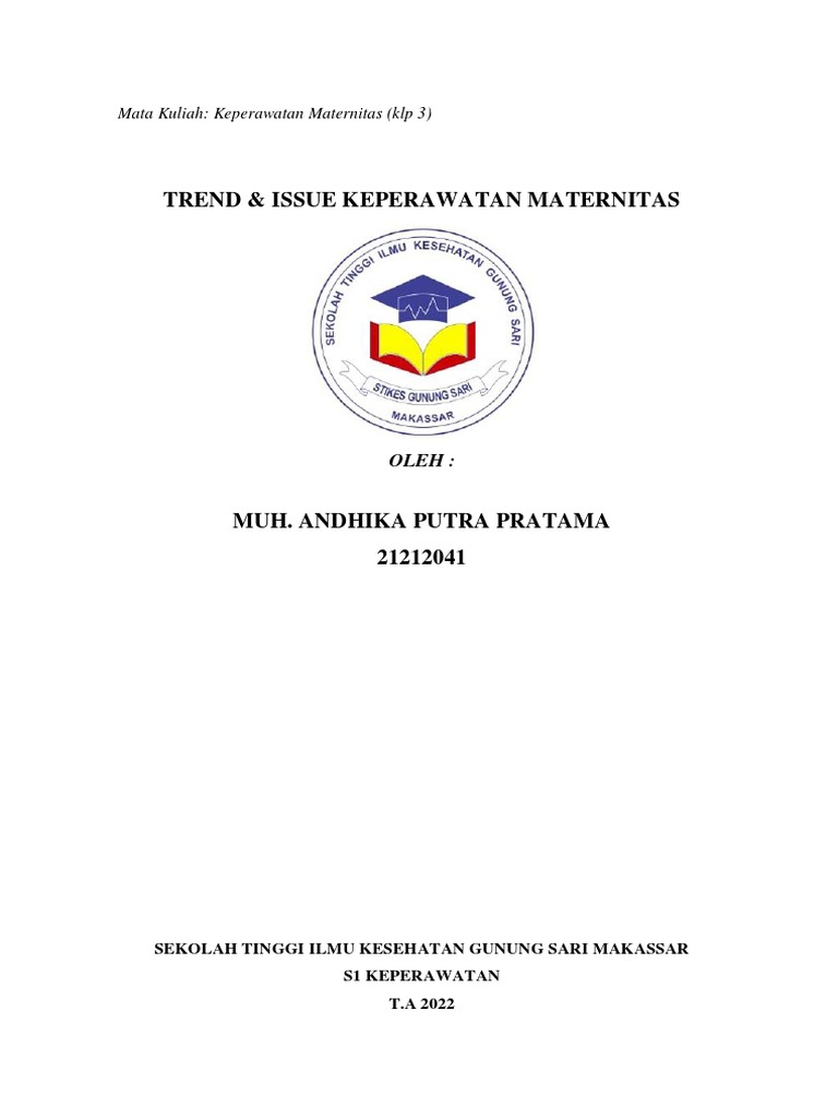 Muh. Andhika Putra Pratama 21212041 | PDF