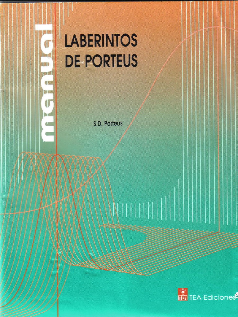 Test Laberintos de Porteus Manual Completo | PDF