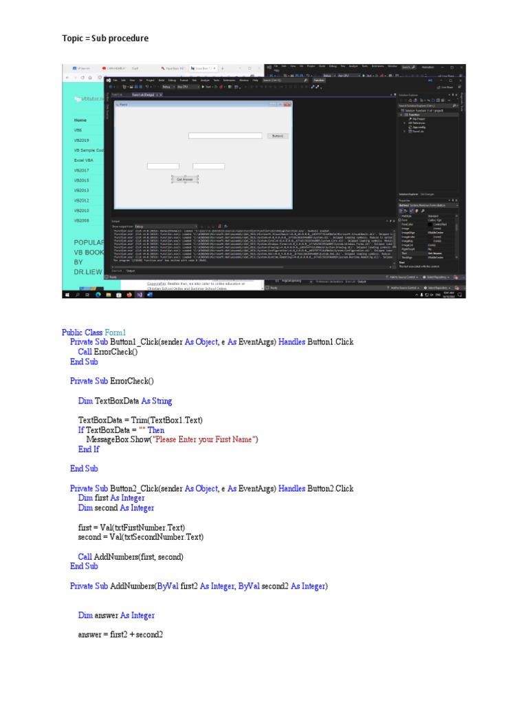 Public Class Form1 | PDF