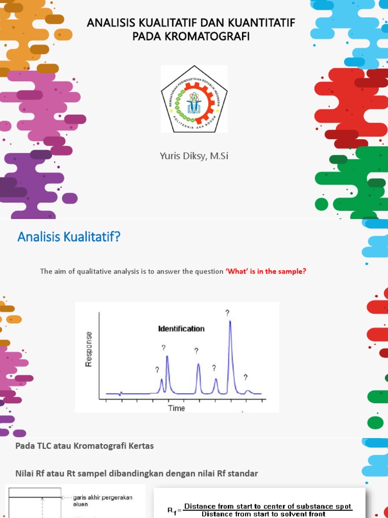 Analisis Kualitatif Dan Kuantitatif Pada Kromatografi | PDF