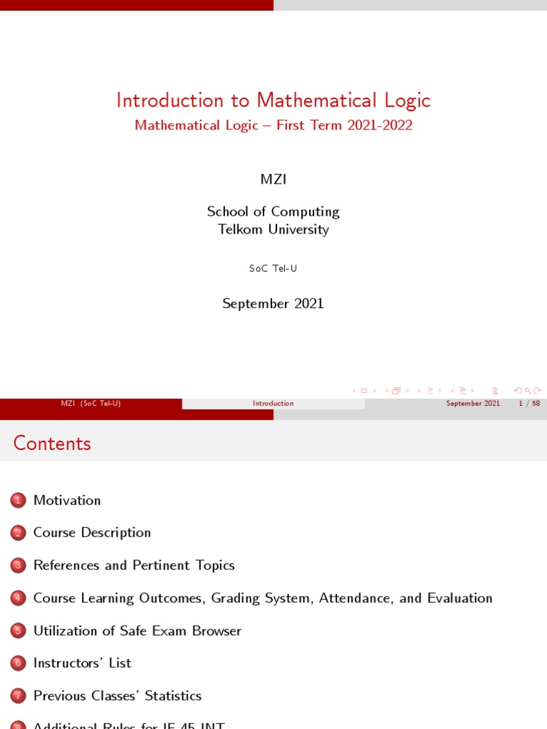 AASDFZSEWE | PDF | Logic | Mathematical Proof